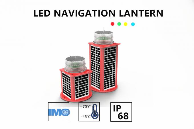 Port Starboard LED Boat Navigation Lights Solar Powered IP68
