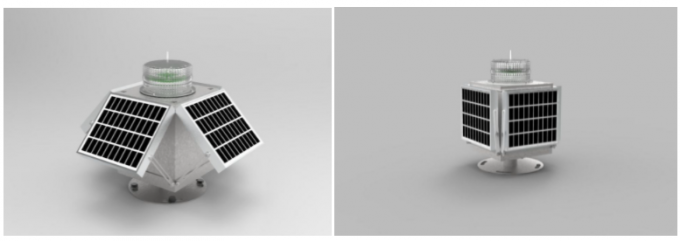 Flashing Buoy 256 IALA Solar LED Marine Lantern IP65 Waterproof