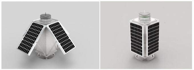 10nm Solar LED Navigation Buoy Lights 256 IALA Solar Buoy Lights