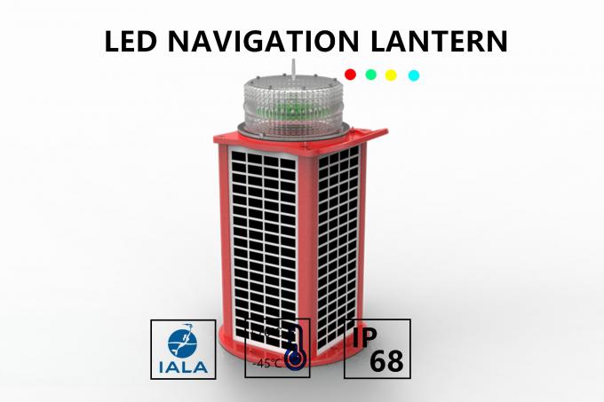 Solar Powered Navigation Buoy Lights